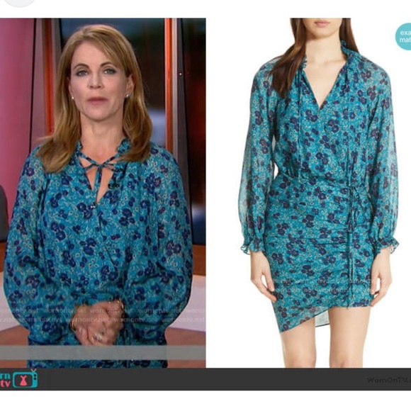 Veronica Beard | Dresses | Veronica Beard Becky Dress Silk Ruched ...